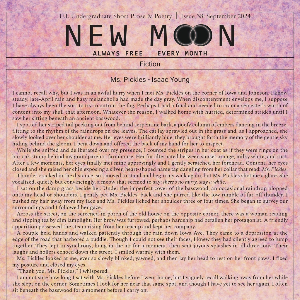 New Moon Magazine | The University of Iowa